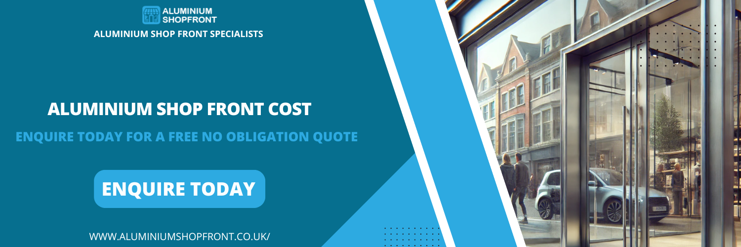 Aluminium Shop Front – Doors for Modern Retail Spaces – Best Aluminium ...